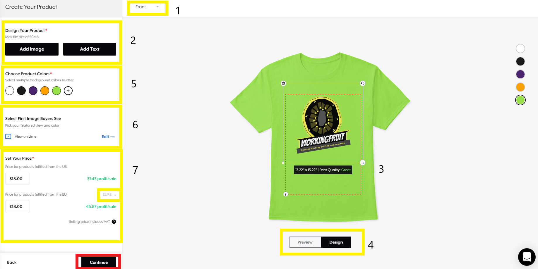 Print on Demand: Aufbau eines Teespring Shops Teil 2 - Workingfruit