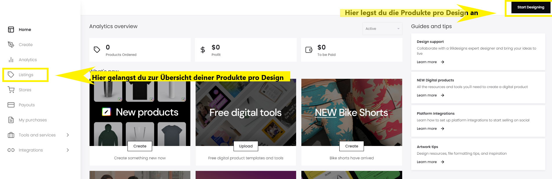 Print on Demand: Aufbau eines Teespring Shops Teil 2 - Workingfruit